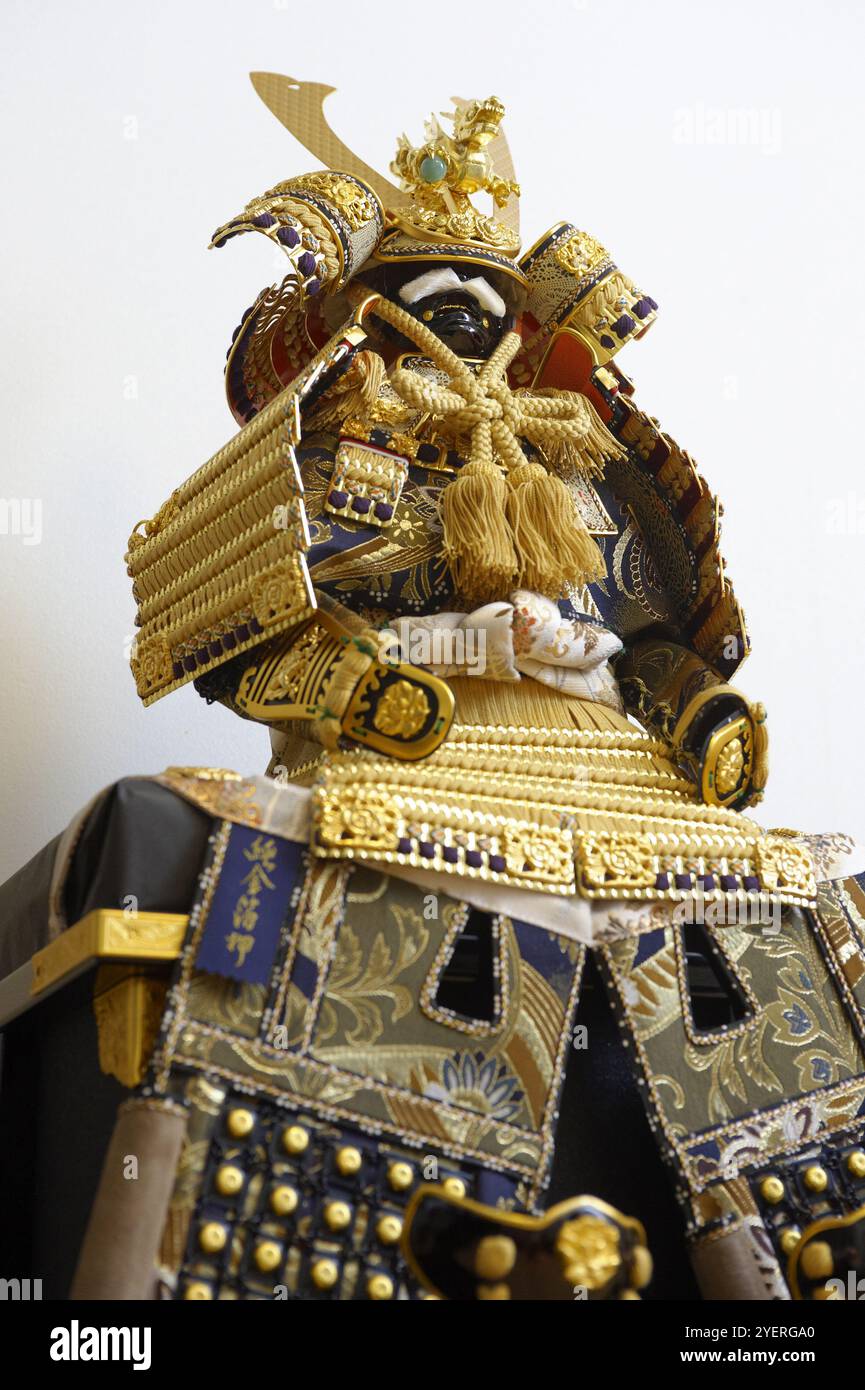 May dolls ‘Large Armour Decoration’ with white background looking up ...