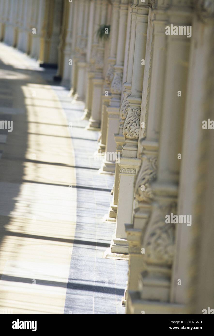 Corridor of Rahzenüsker Kolonada Stock Photo - Alamy