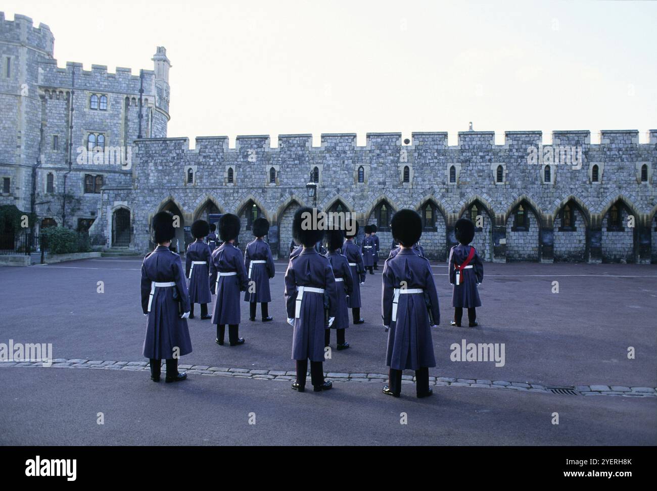 Changing the guards at windsor castle hi-res stock photography and ...