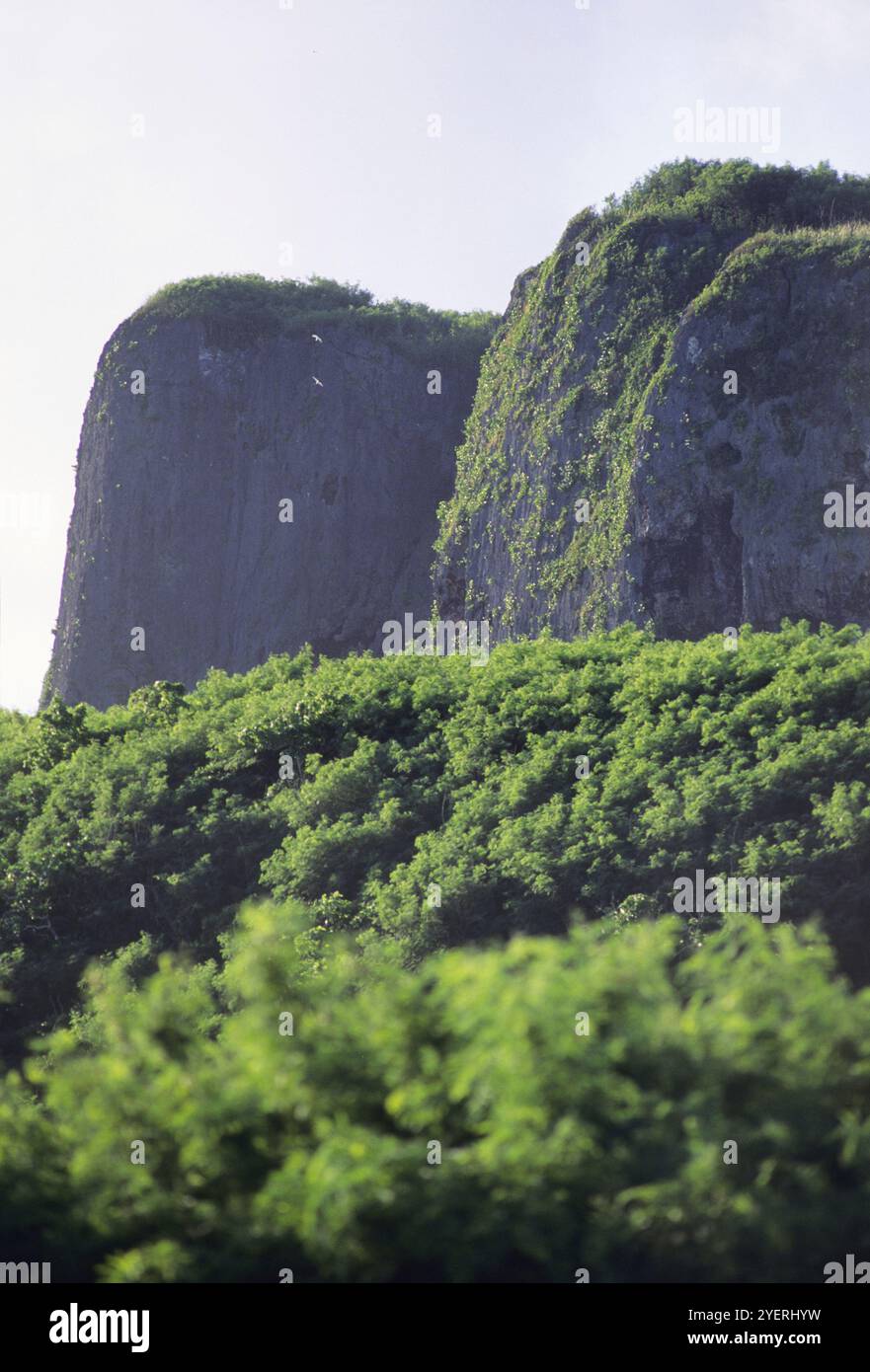 Mountain with precipitous cliff Stock Photo - Alamy