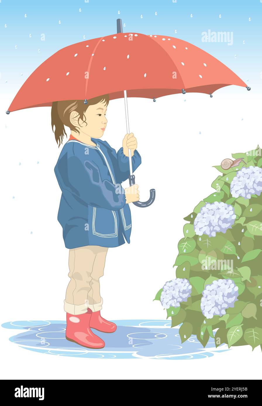 Snail girl hi-res stock photography and images - Alamy