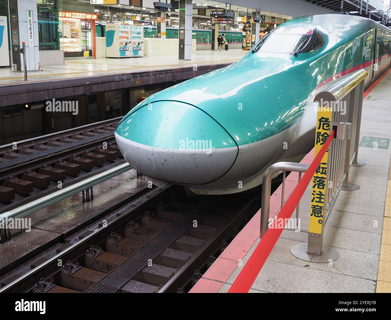 TOKYO, JAPAN - October 29, 2024: Detail of the front of an E6 series ...