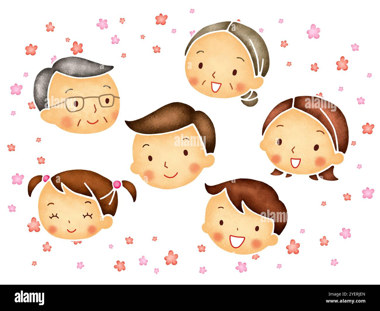 Faces child Cut Out Stock Images & Pictures - Alamy
