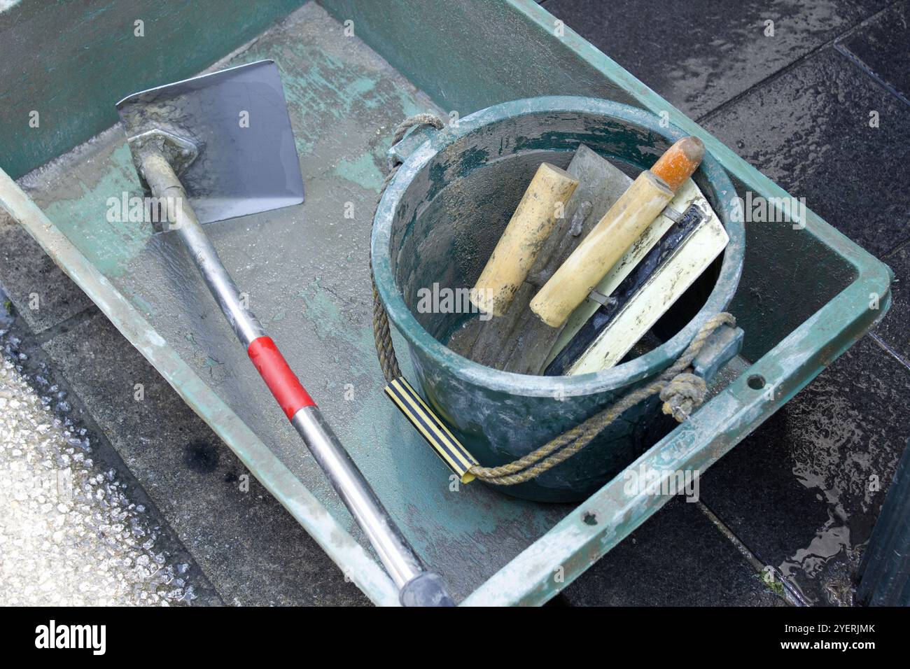 Plastering tools hi-res stock photography and images - Alamy