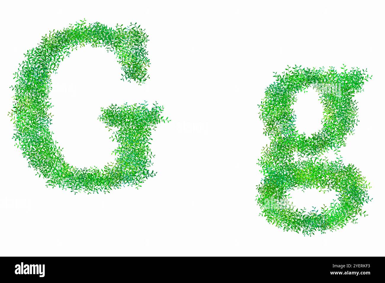 English nature in green Cut Out Stock Images & Pictures - Alamy