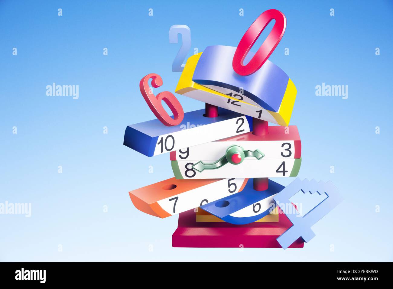 Clock time travel hi-res stock photography and images - Alamy