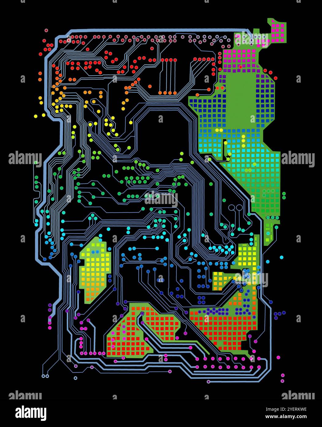 Computer network diagram hi-res stock photography and images - Alamy