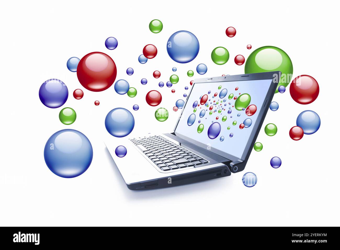 Abstract technology global network Cut Out Stock Images & Pictures - Alamy