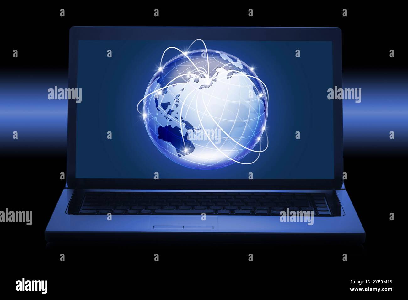 Global computer network hi-res stock photography and images - Alamy