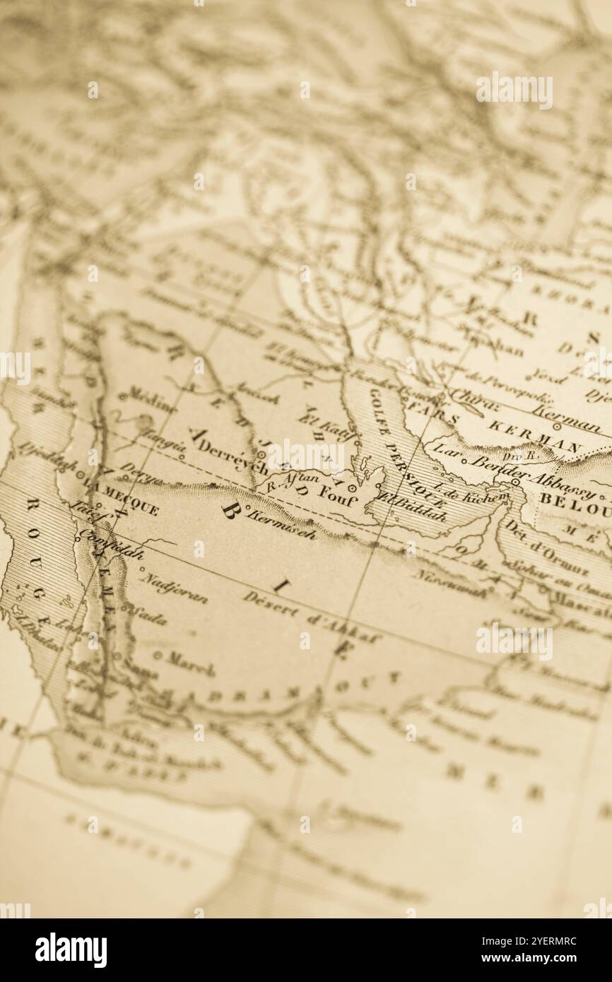 Ancient arabia map hi-res stock photography and images - Alamy