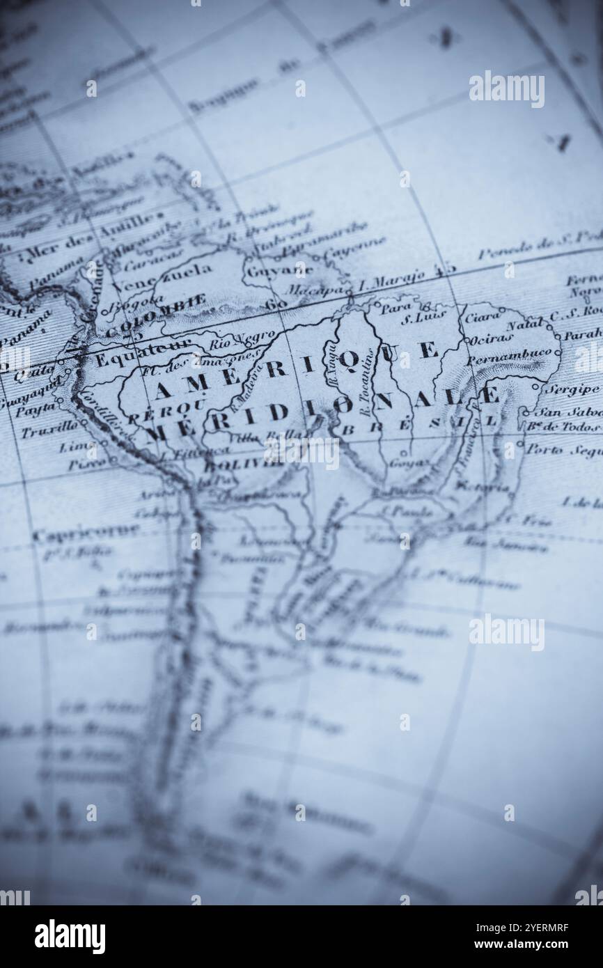 Peru ancient map hi-res stock photography and images - Alamy