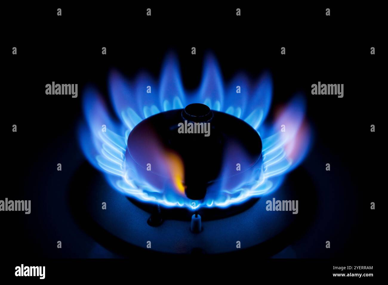Blue gas range hi-res stock photography and images - Alamy