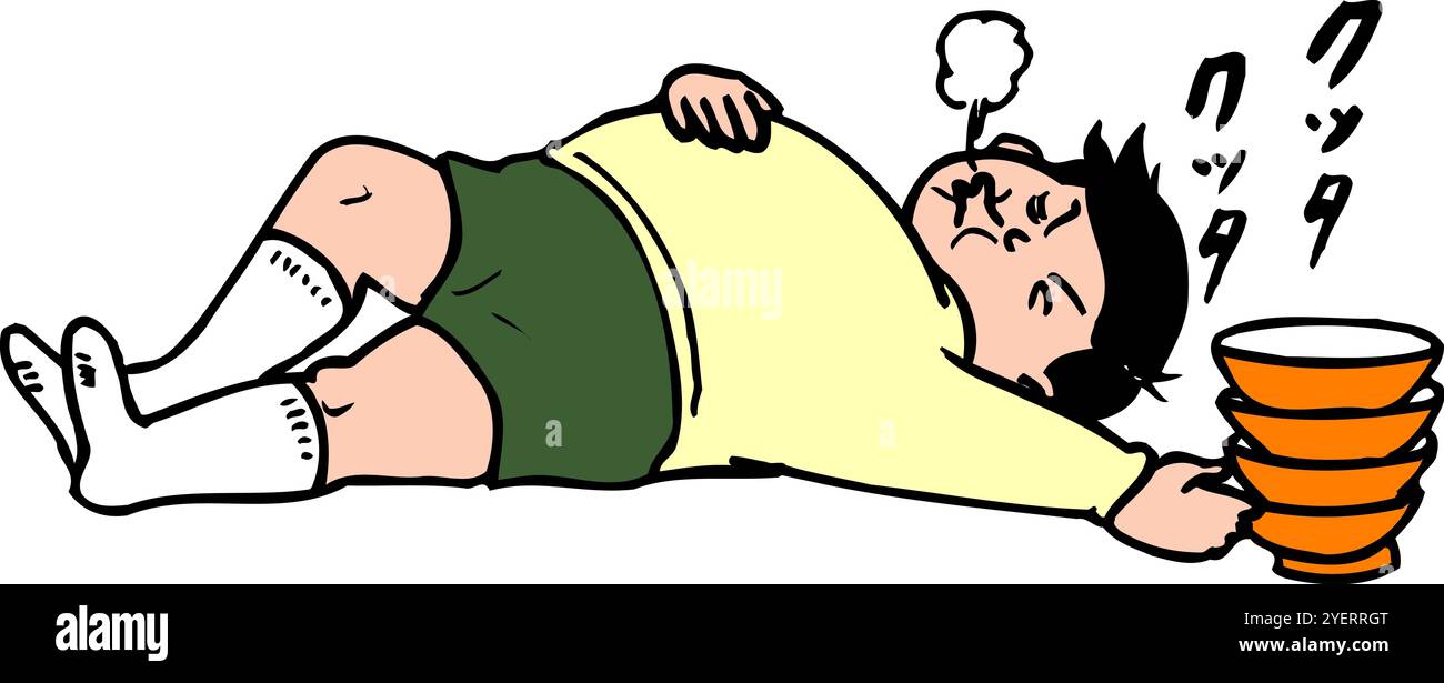 Full stomach hi-res stock photography and images - Alamy