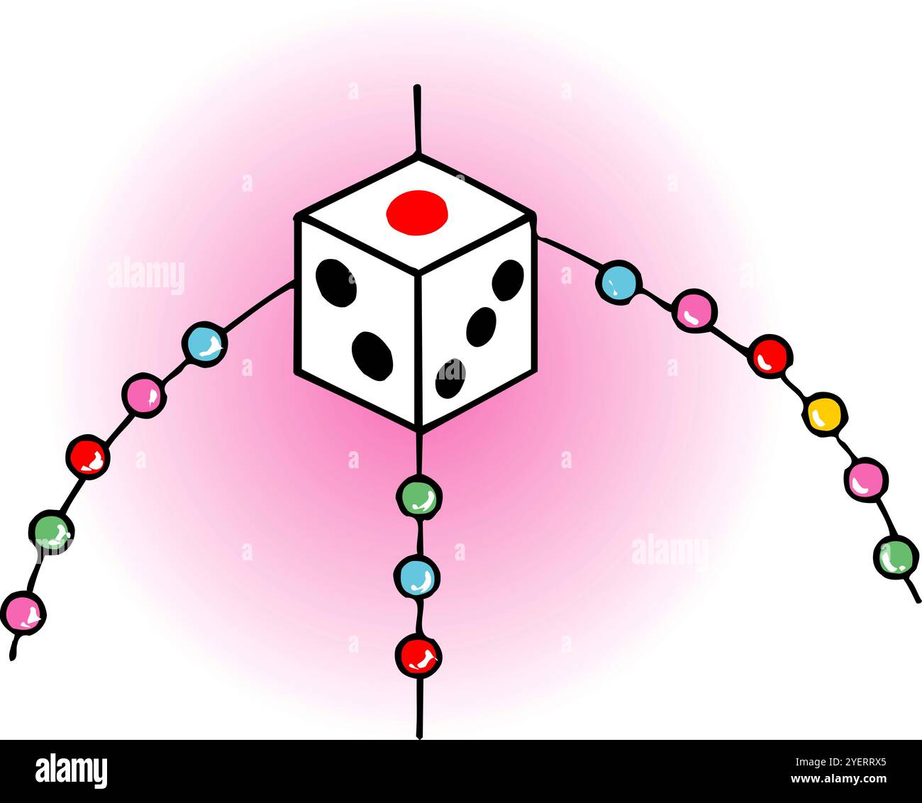 Dice illustrations hi-res stock photography and images - Alamy