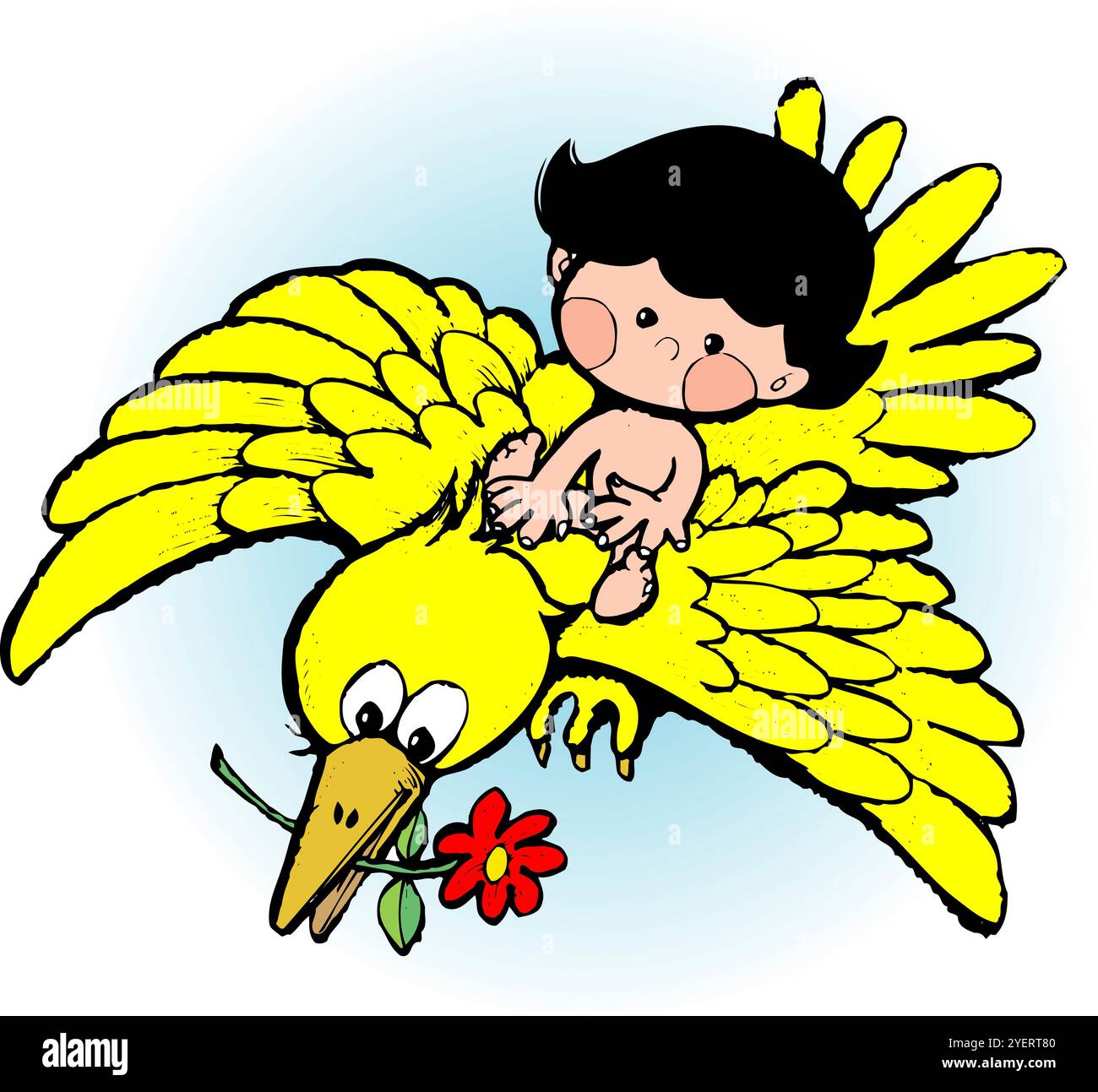 Angel birds Cut Out Stock Images & Pictures - Alamy