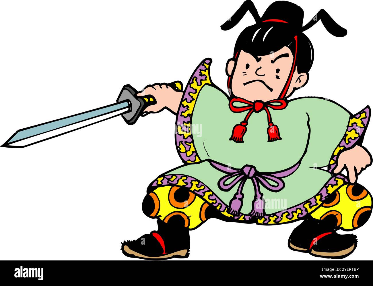 Shoki (a small statue of Shoki the Plague-Queller Stock Photo - Alamy