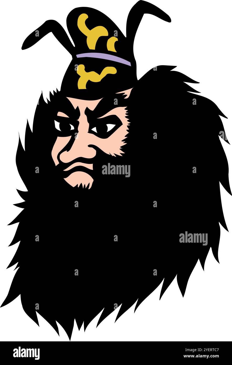 Shoki (a small statue of Shoki the Plague-Queller Stock Photo - Alamy