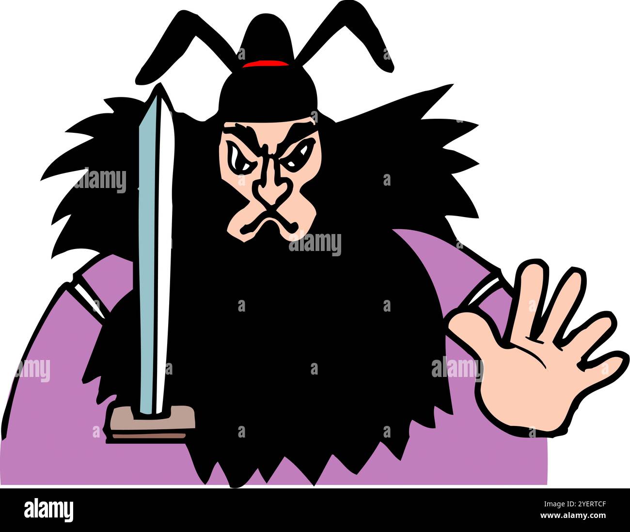 Shoki (a small statue of Shoki the Plague-Queller Stock Photo - Alamy