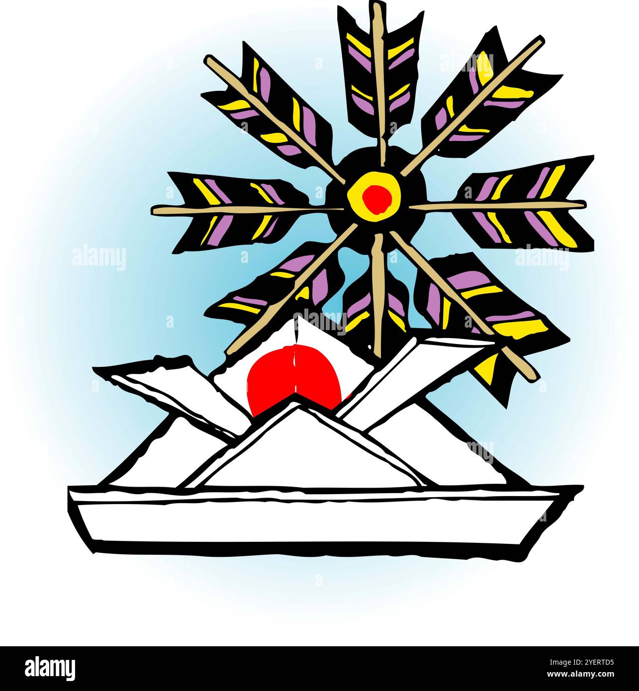 Arrow illustrations hi-res stock photography and images - Alamy