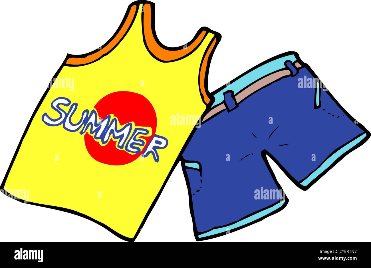 Clothes outfit Cut Out Stock Images & Pictures - Alamy