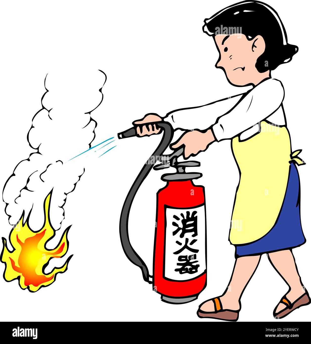 Firefighting safety Cut Out Stock Images & Pictures - Alamy