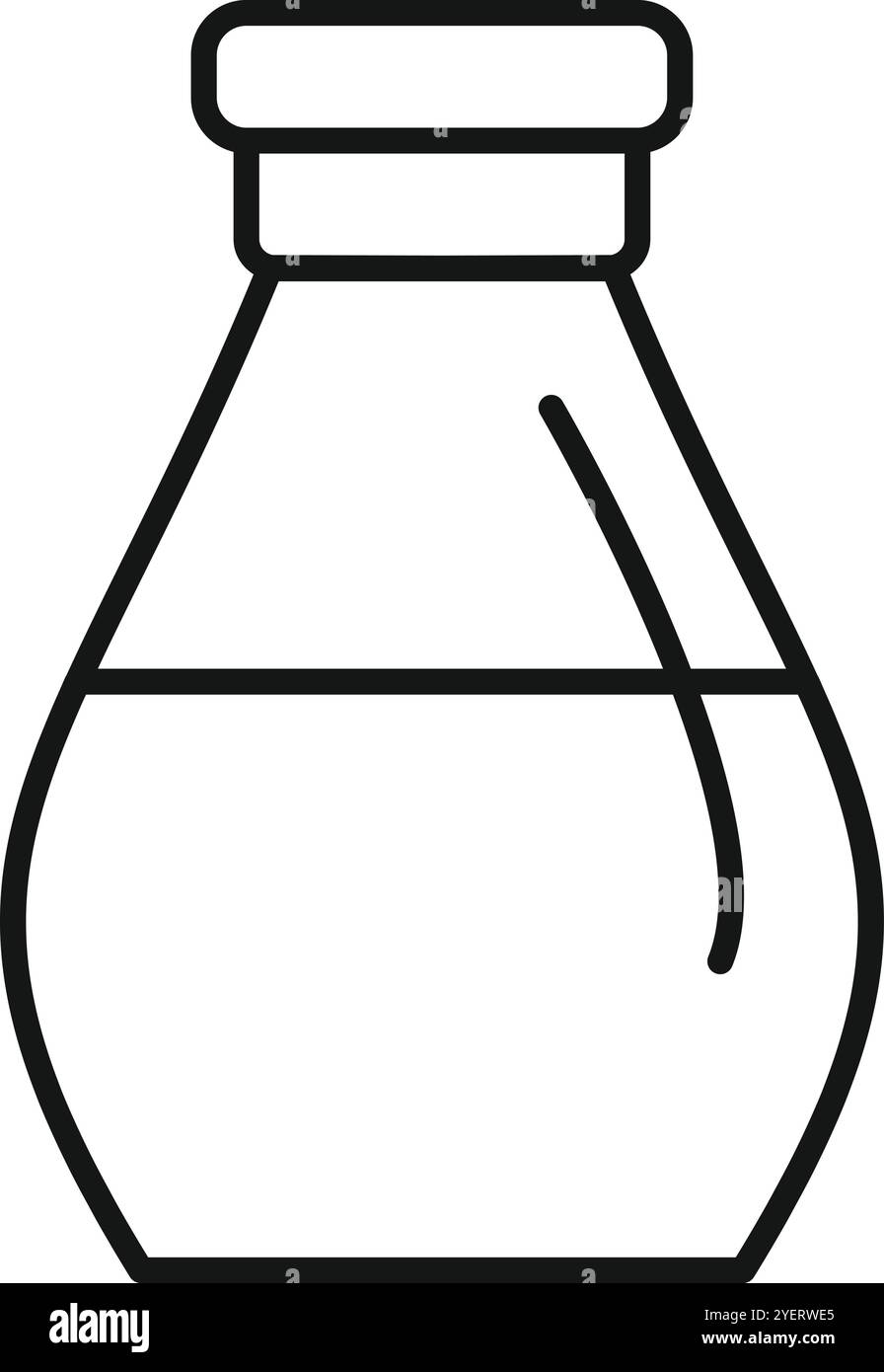 Condiments on white background Black and White Stock Photos & Images ...