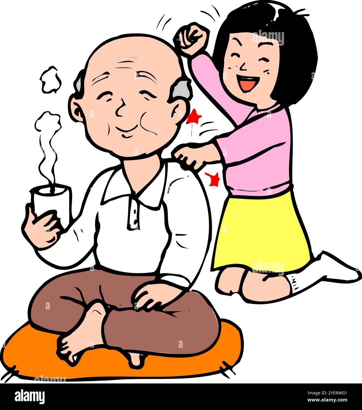 Man tapping shoulder hi-res stock photography and images - Alamy