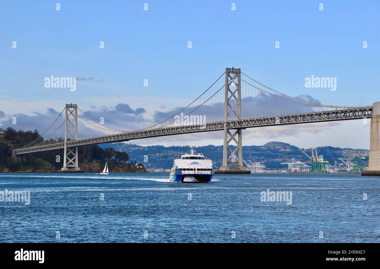 Intintoli ferry boat public transit passenger ferry service arriving to ...