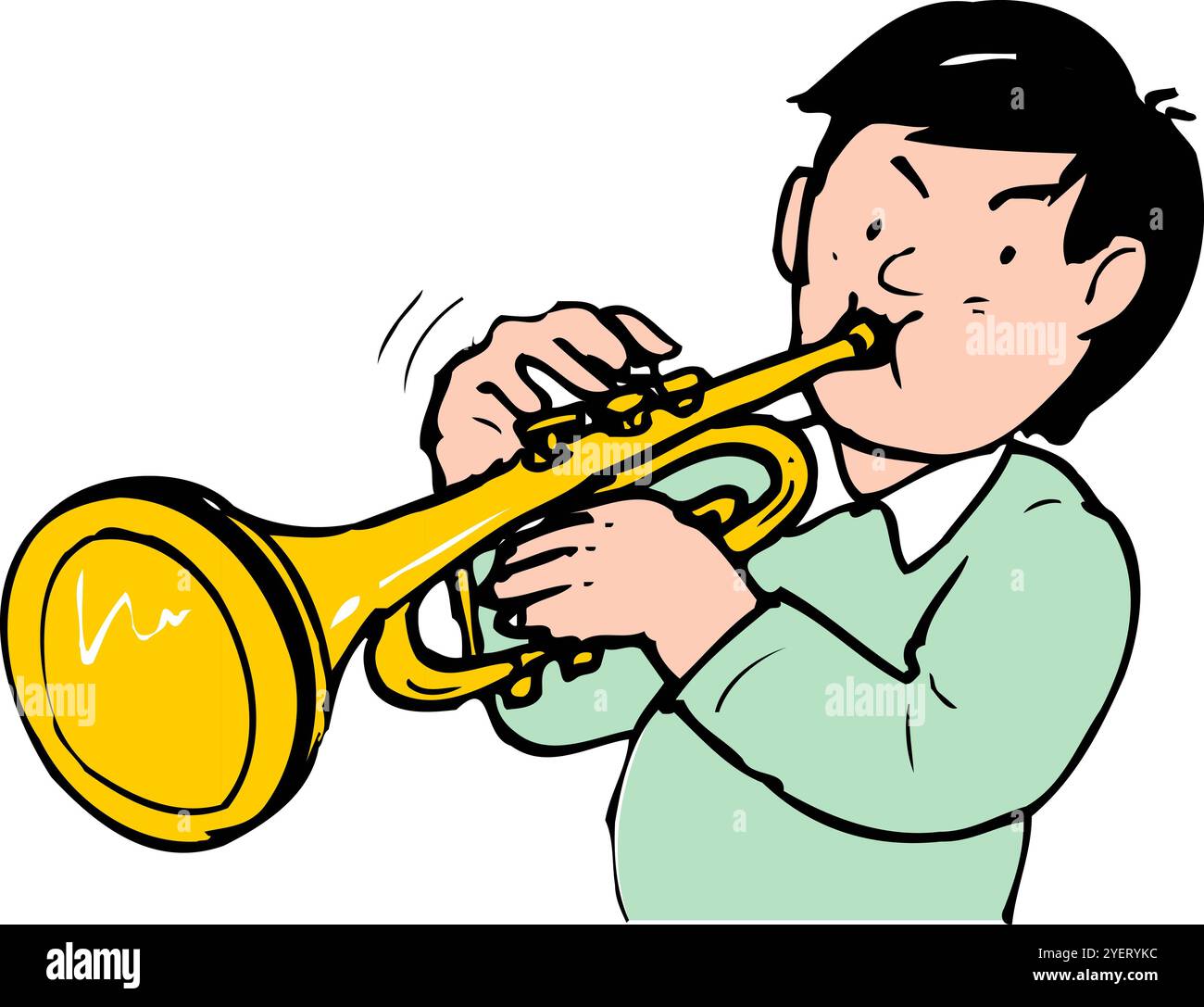 Trumpet wind musical instruments hi-res stock photography and images ...