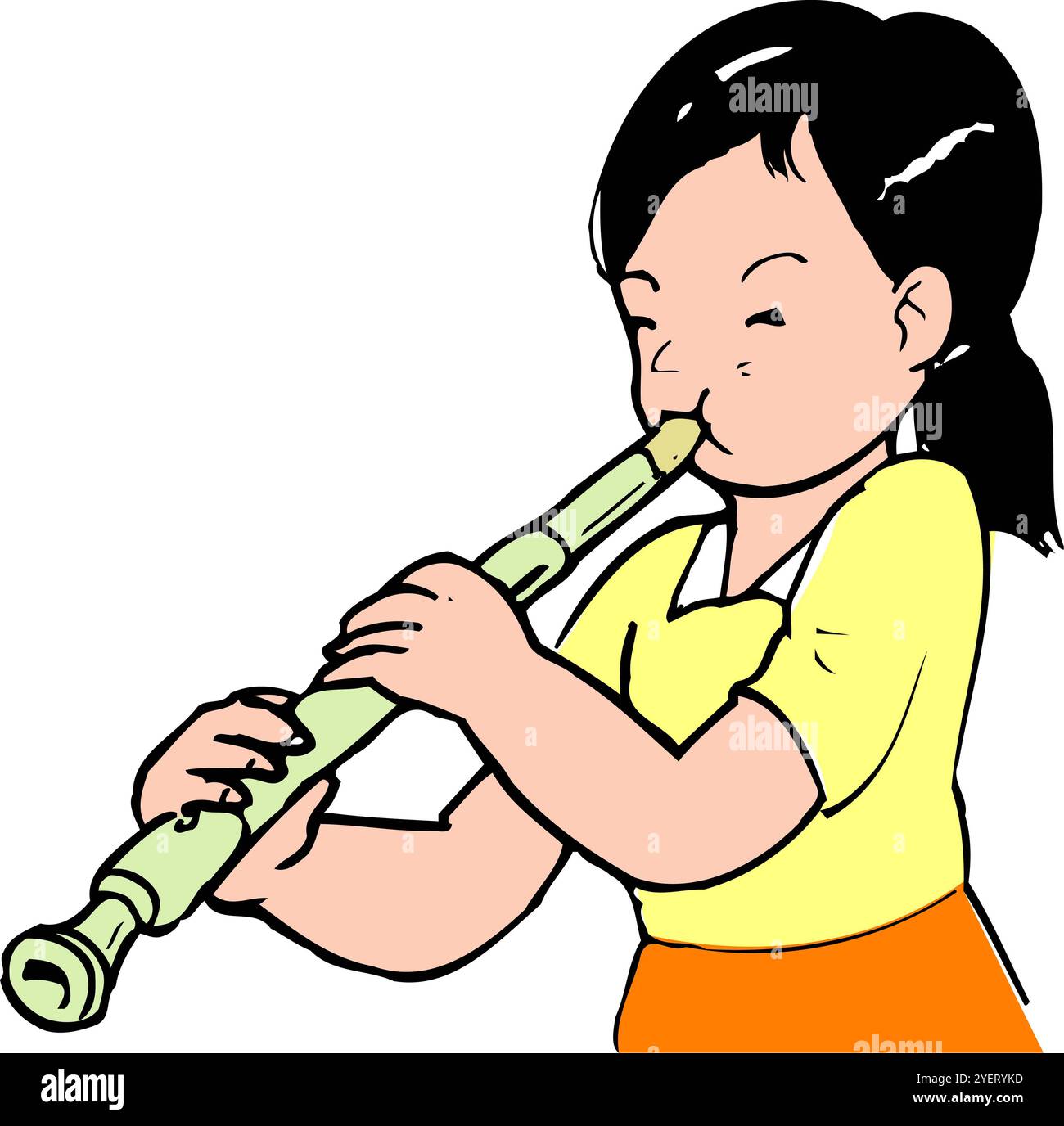 Recorder musical instrument hi-res stock photography and images - Alamy
