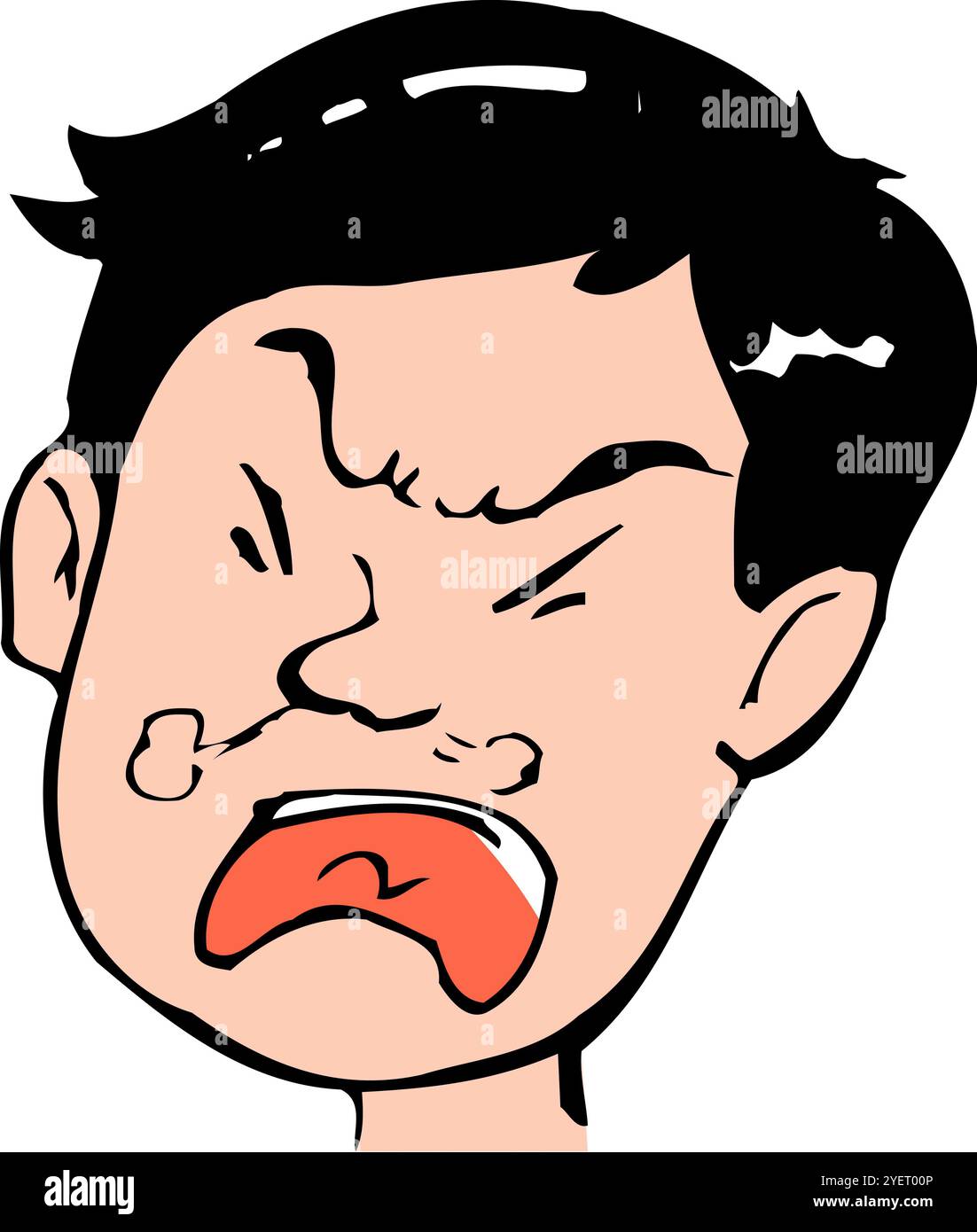 Daddy's angry face Stock Photo - Alamy