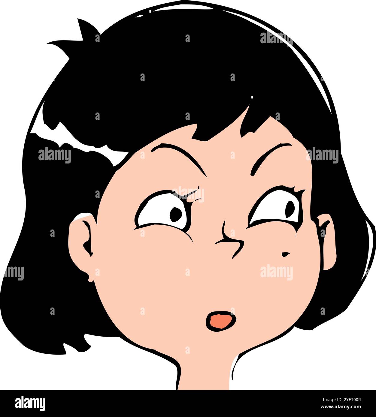 Illustrations face hi-res stock photography and images - Alamy