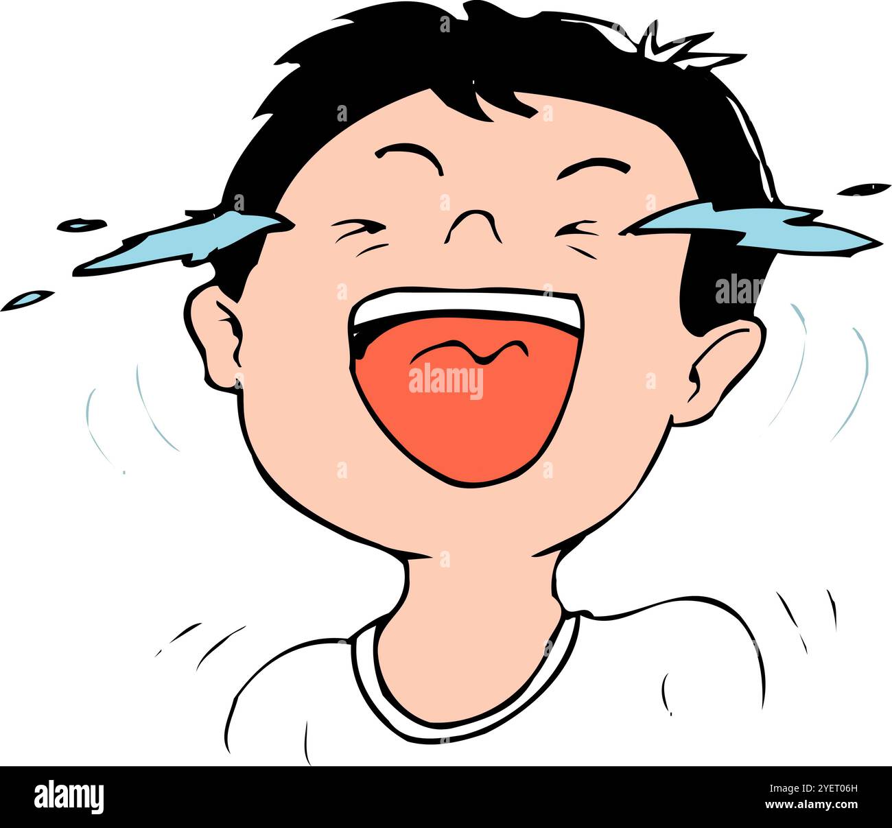 Laughing smiling happy Cut Out Stock Images & Pictures - Alamy