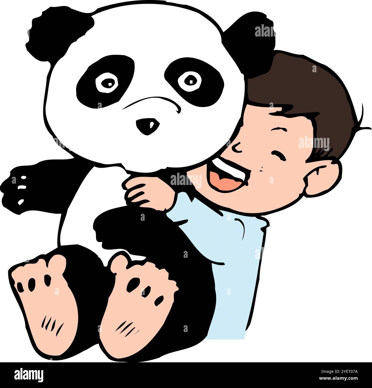 Hug cuddling Cut Out Stock Images & Pictures - Alamy