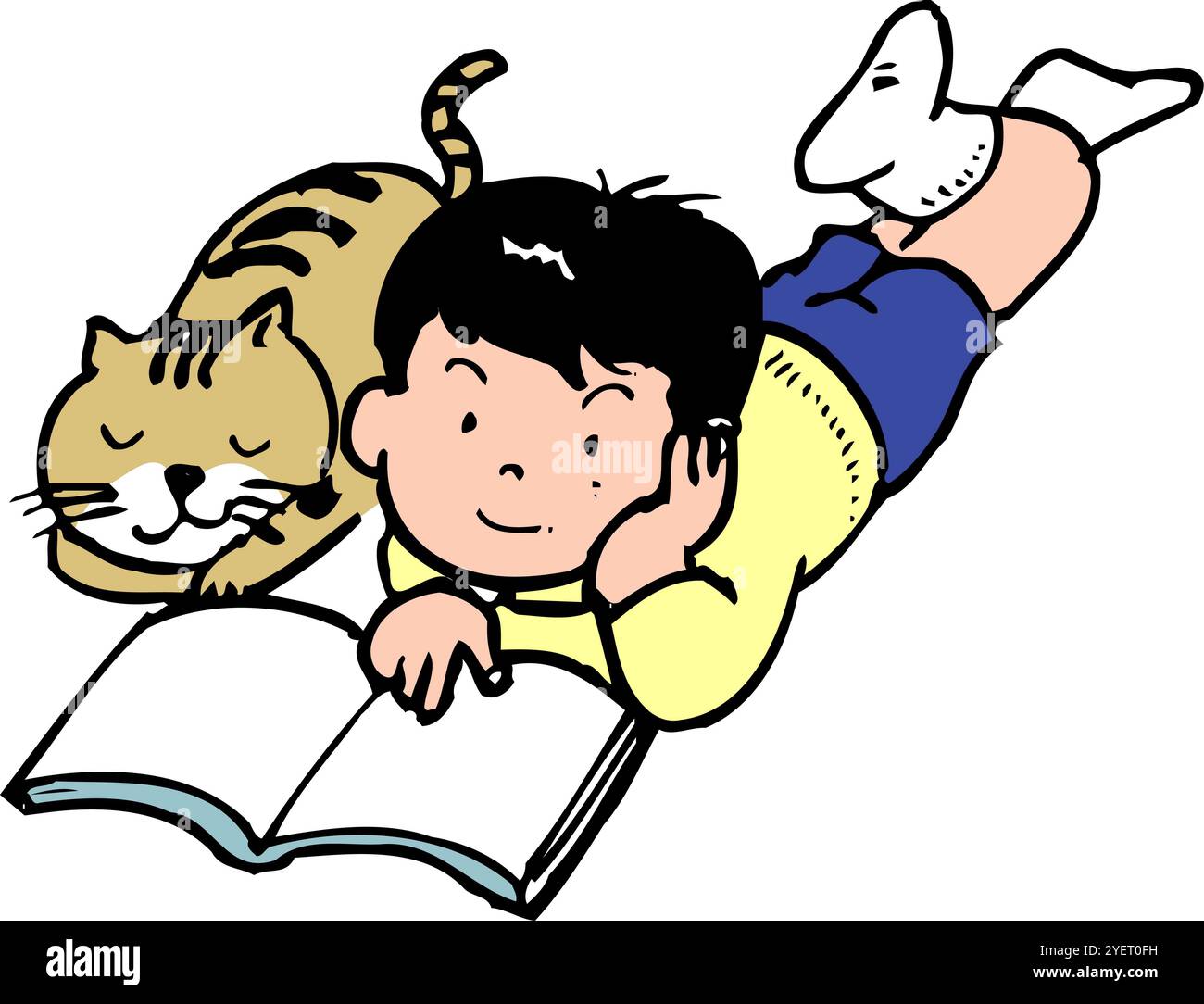 Child interacting with pet hi-res stock photography and images - Alamy