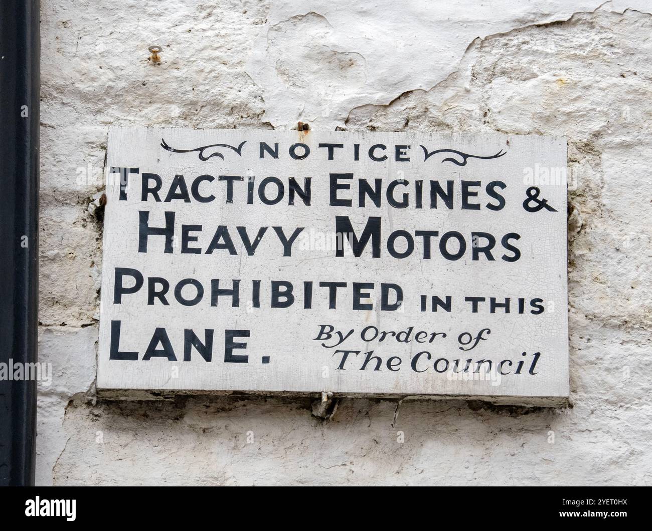 An old sign in Wareham, Dorset, UK Stock Photo - Alamy