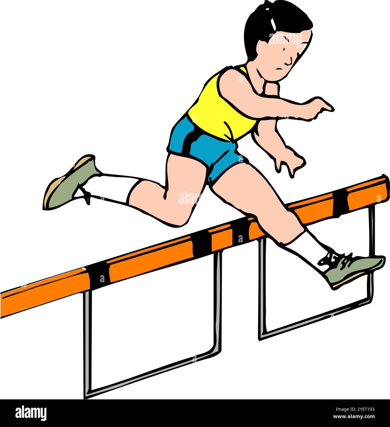Hurdles Cut Out Stock Images & Pictures - Alamy