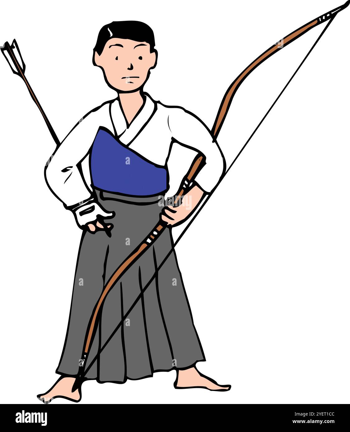 Kyudo japanese archery hi-res stock photography and images - Alamy