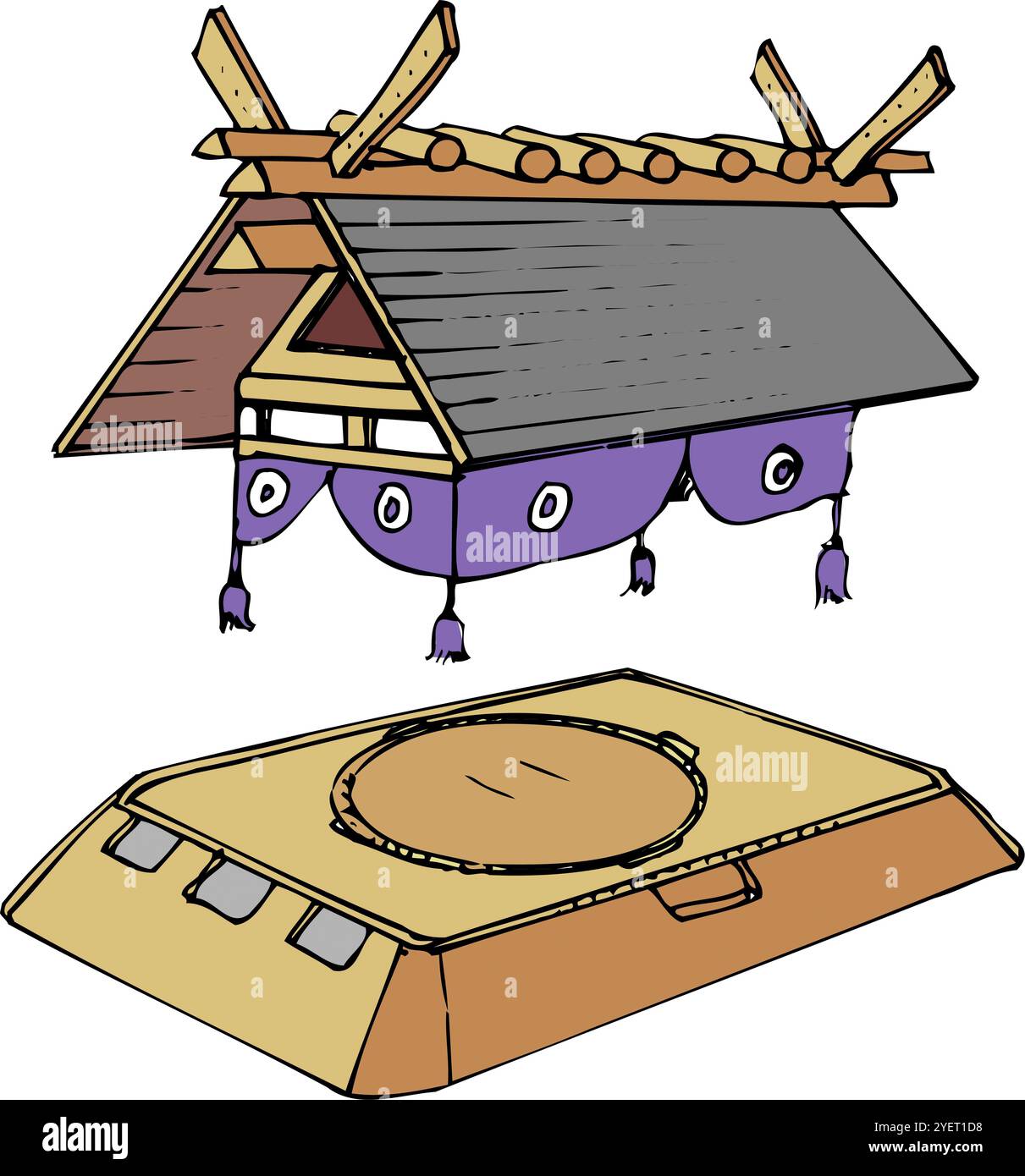 Sumo ring hi-res stock photography and images - Alamy