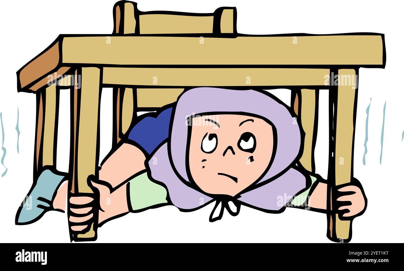 Earthquake Drill Clipart 3 Clipart Station Drill Earthquake Stock