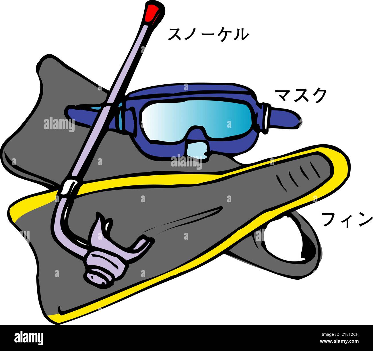 Scuba diving equipment Stock Photo - Alamy