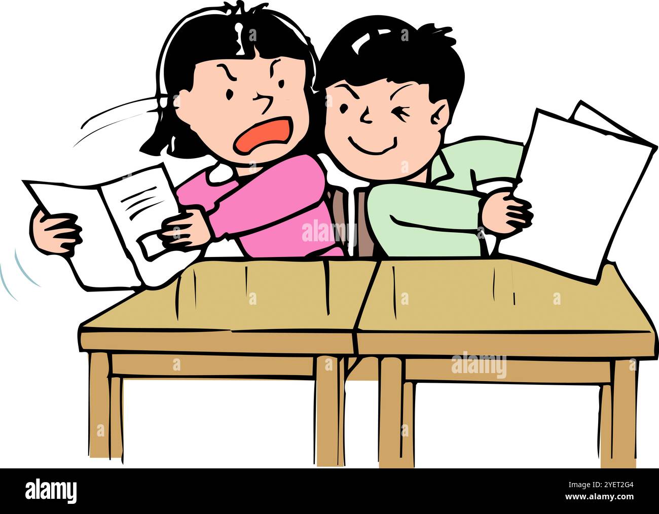 Report card a Cut Out Stock Images & Pictures - Alamy