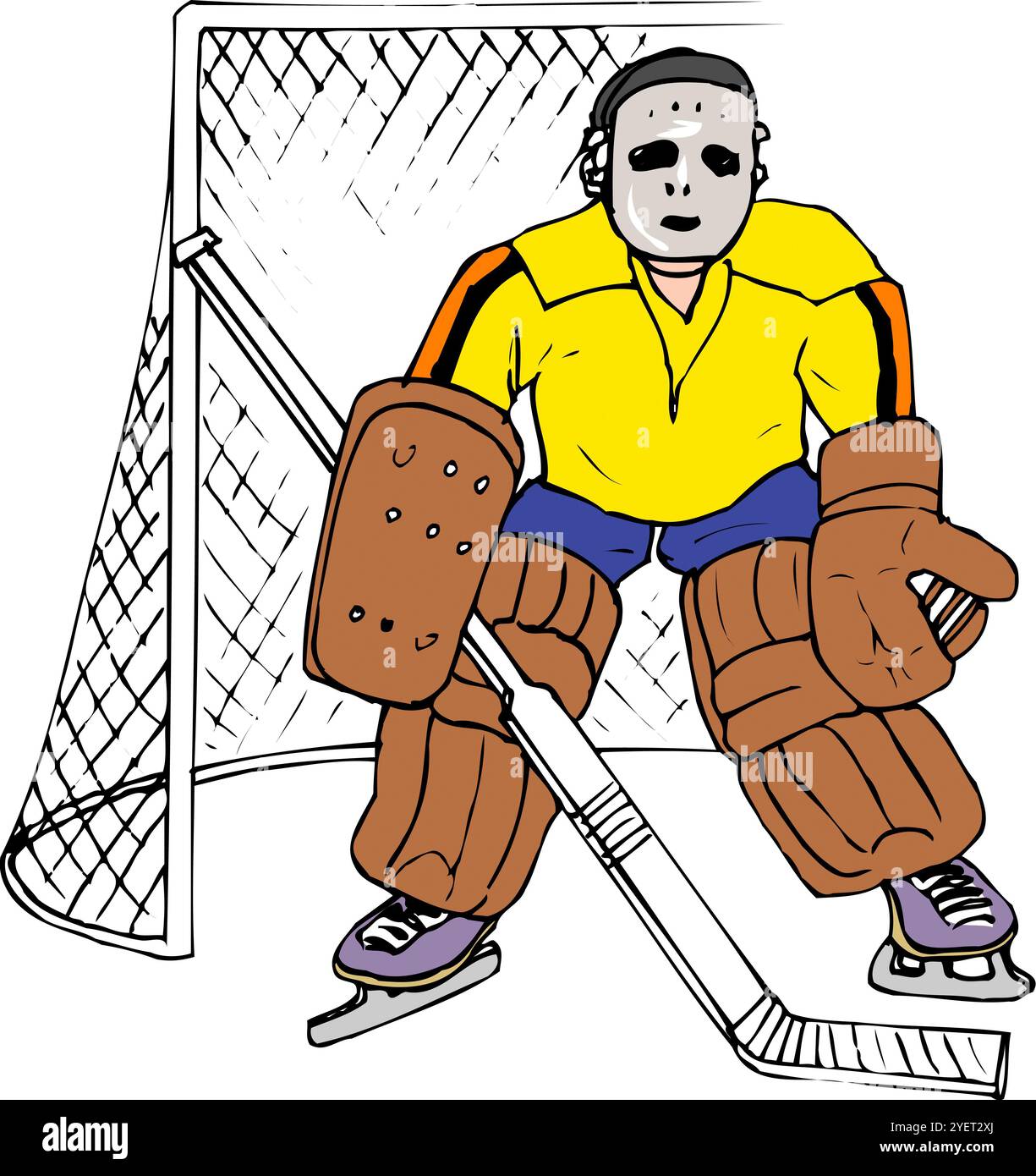 Clipart Sacar Goalie Hockey Goalie Silhouette Photos And Images