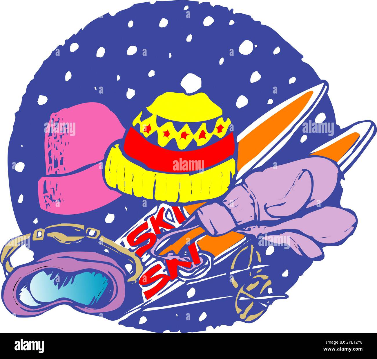 Skiing tool hi-res stock photography and images - Alamy