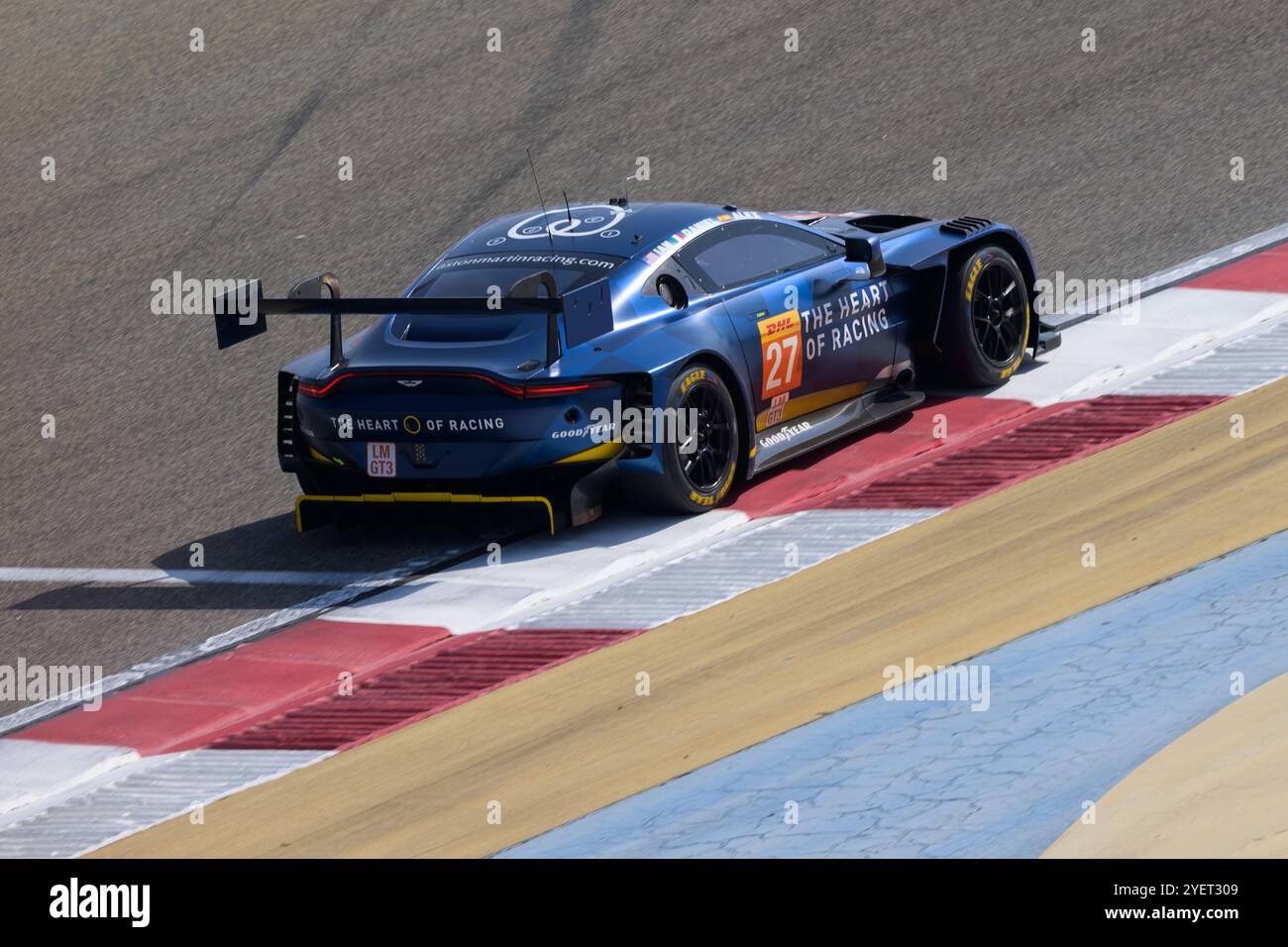 Sakhir, Bahrain. 1st Nov 2024. Heart of Racing Team No.27 - Aston ...