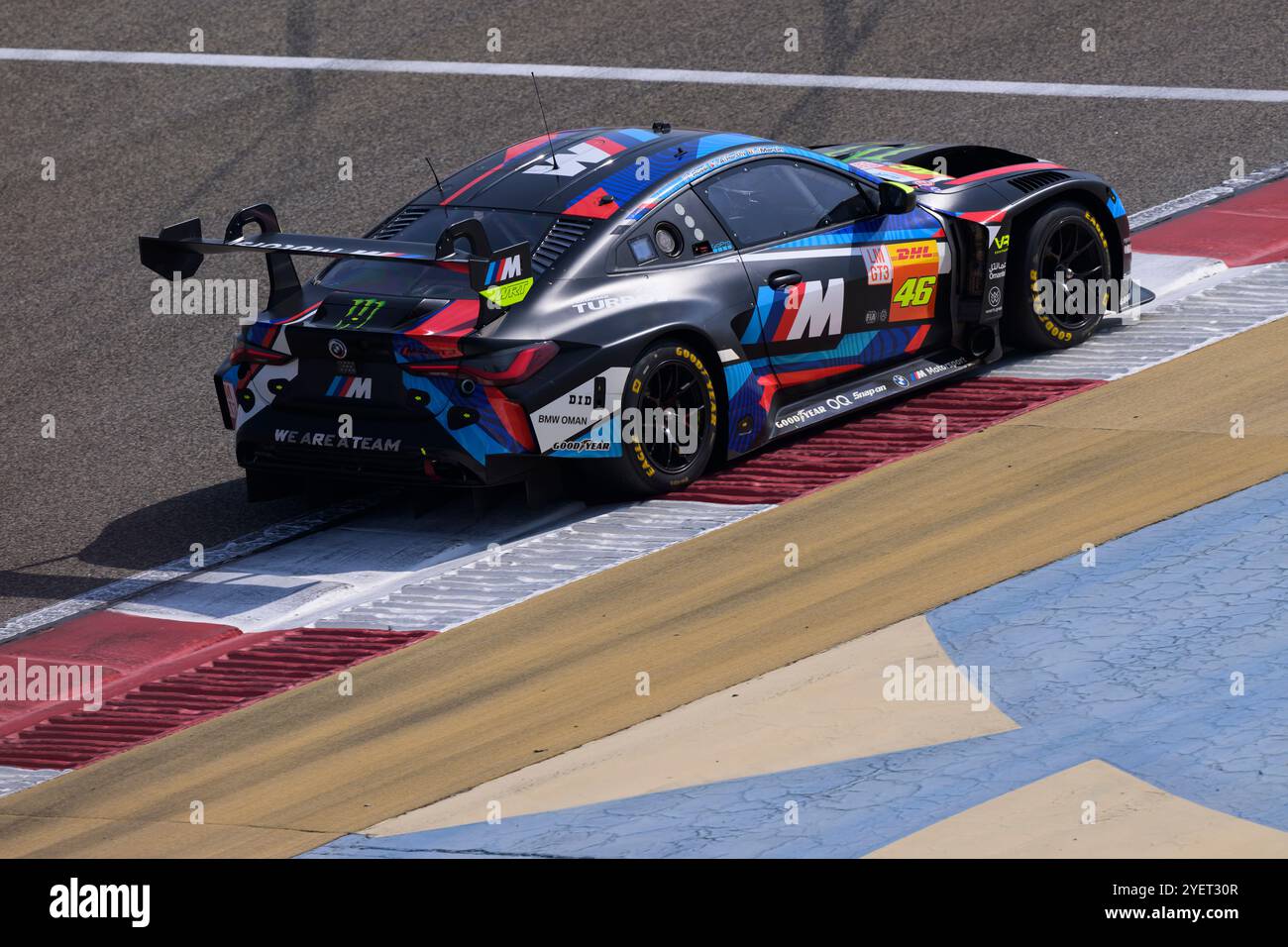 Sakhir, Bahrain. 1st Nov 2024. TEAM WRT No.46 - BMW M4 LMGT3, Ahmad Al ...