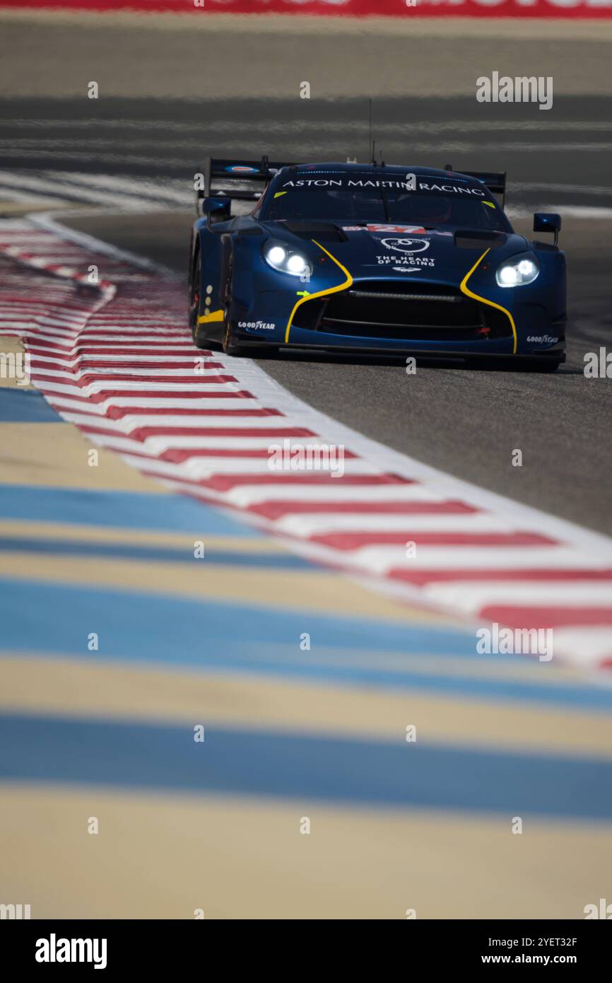 Sakhir, Bahrain. 1st Nov 2024. Heart of Racing Team No.27 - Aston ...