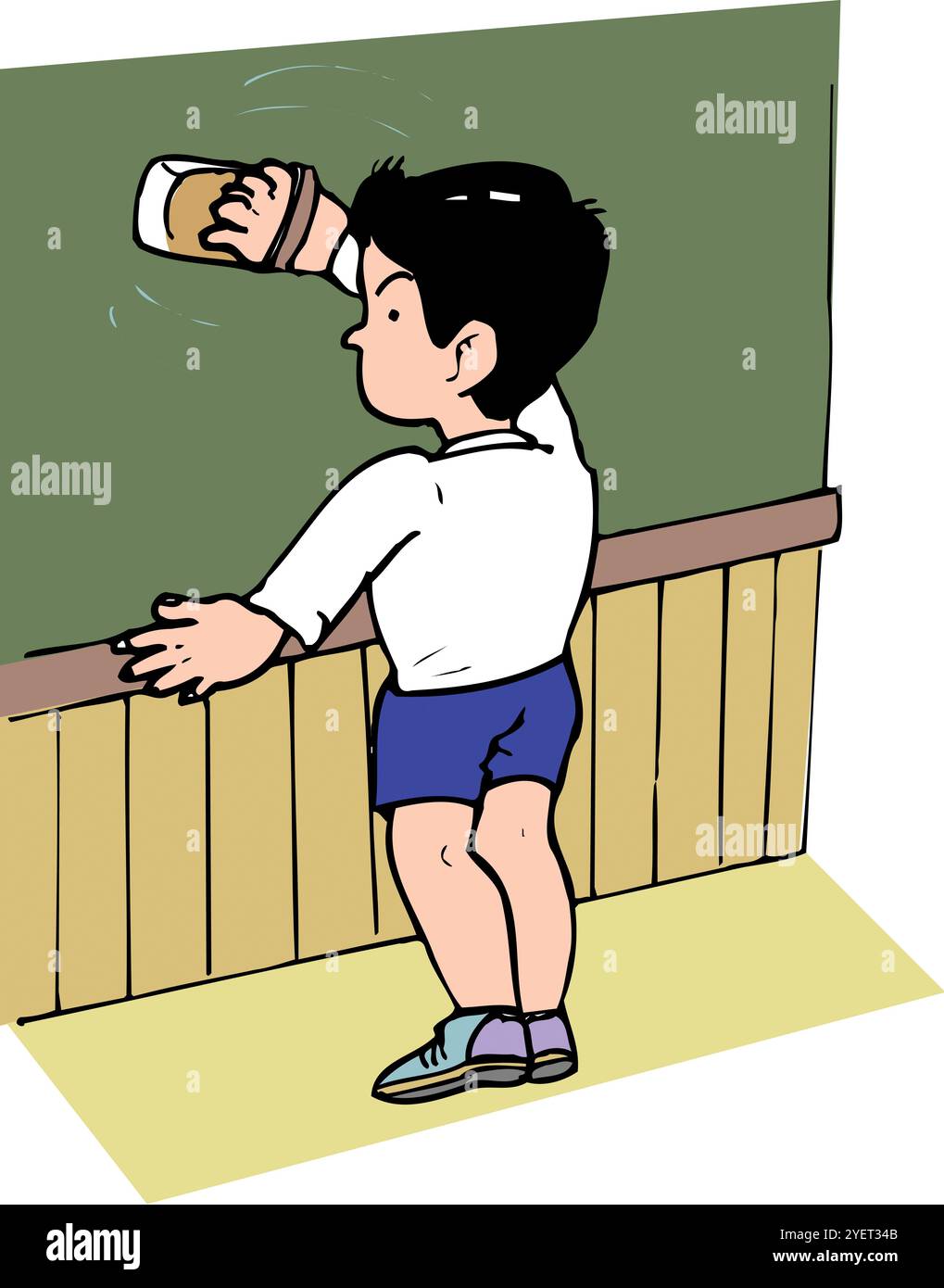 Eraser child hi-res stock photography and images - Alamy