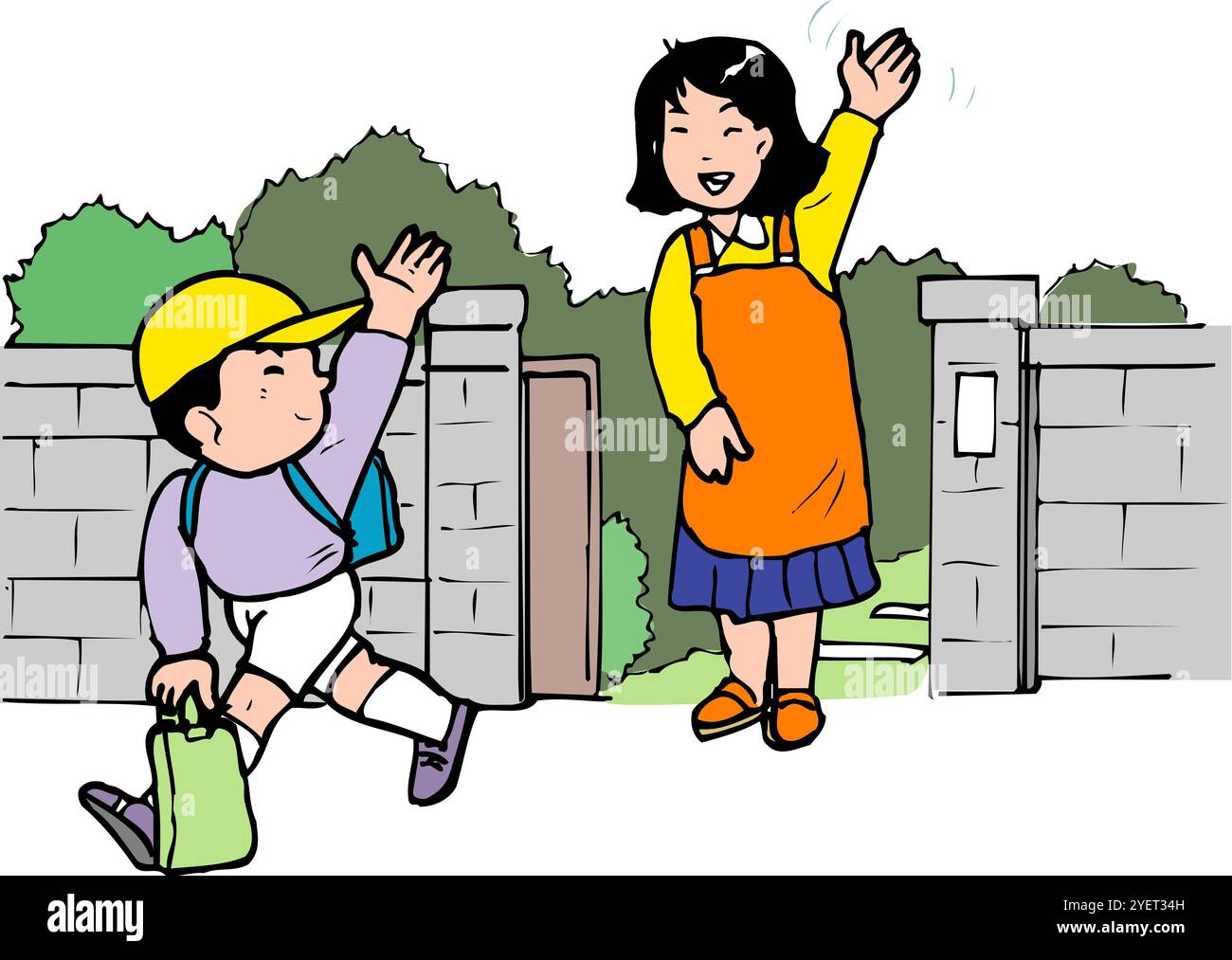 Off you go Stock Photo - Alamy