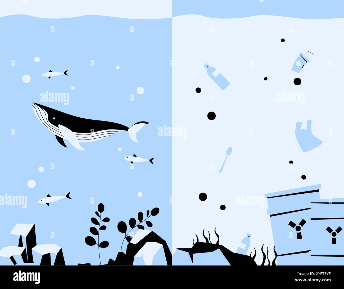 Sustainable marine safety Stock Vector Images - Alamy